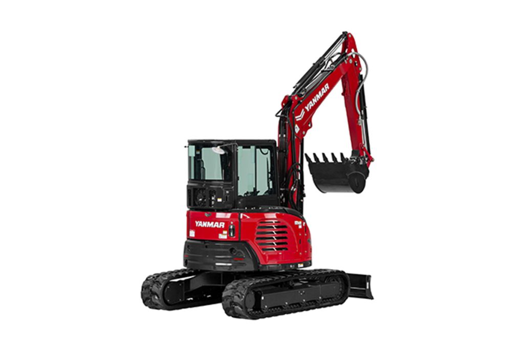 Mini excavatrice Yanmar Vi055-6A - Équipements Marquis