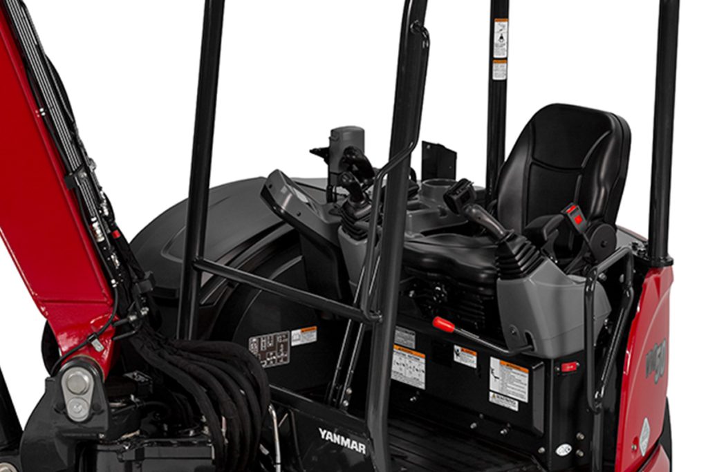 Mini excavatrice Yanmar Vi050-6A - Équipements Marquis