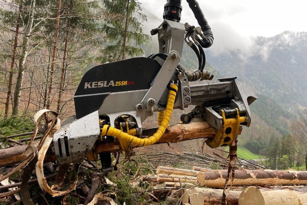 KESLA 25SH-II impulse harvester head - Équipements Marquis