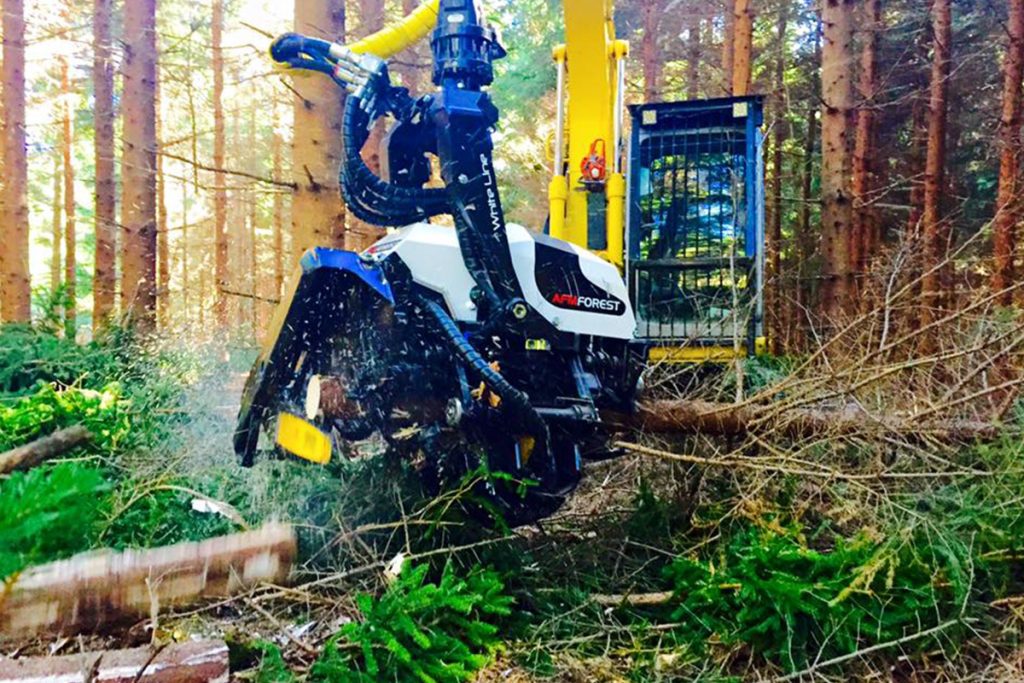 AFM 35 harvesting head - Équipements Marquis