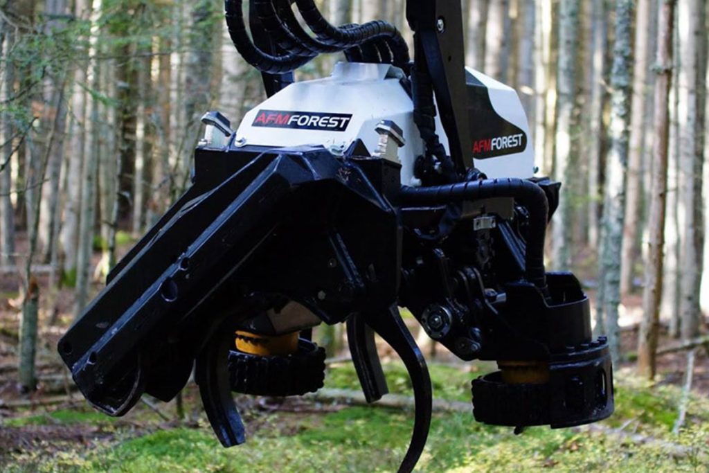 AFM 45 harvesting head - Équipements Marquis