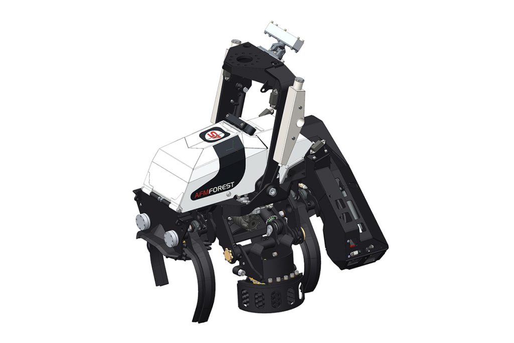 AFM 45 harvesting head - Équipements Marquis