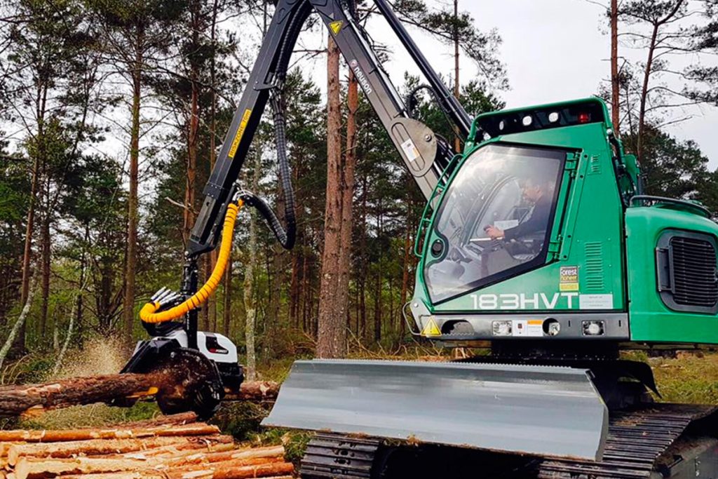 AFM 55 harvesting head - Équipements Marquis