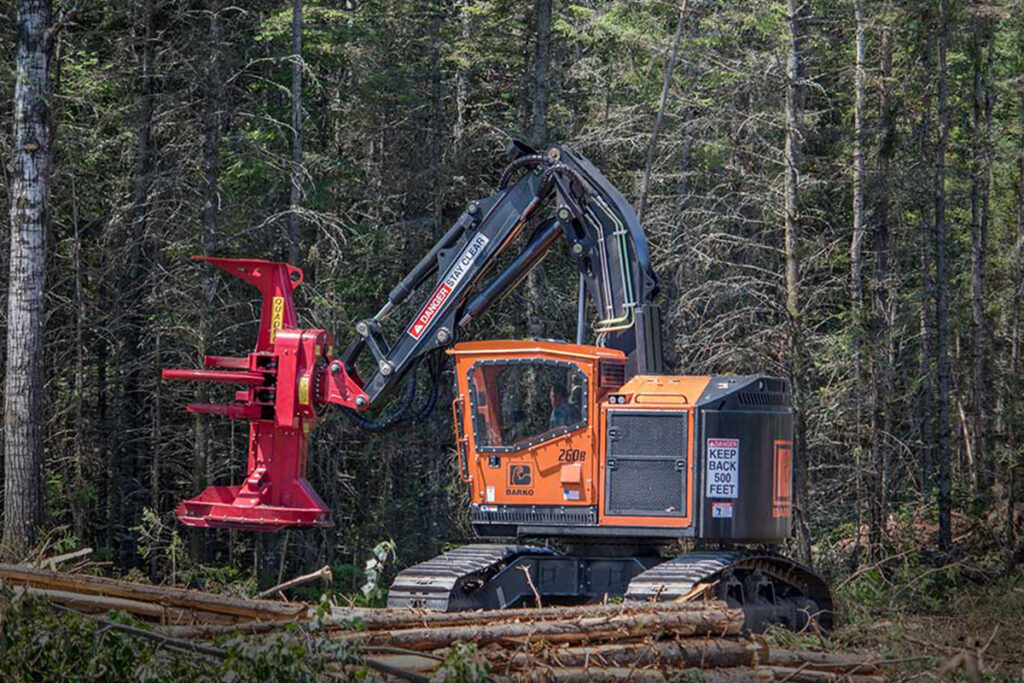 Barko 260B-F feller-buncher - Équipements Marquis