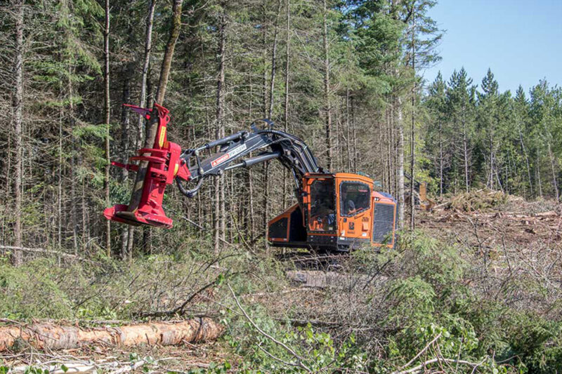 Barko 260B-F feller-buncher - Équipements Marquis