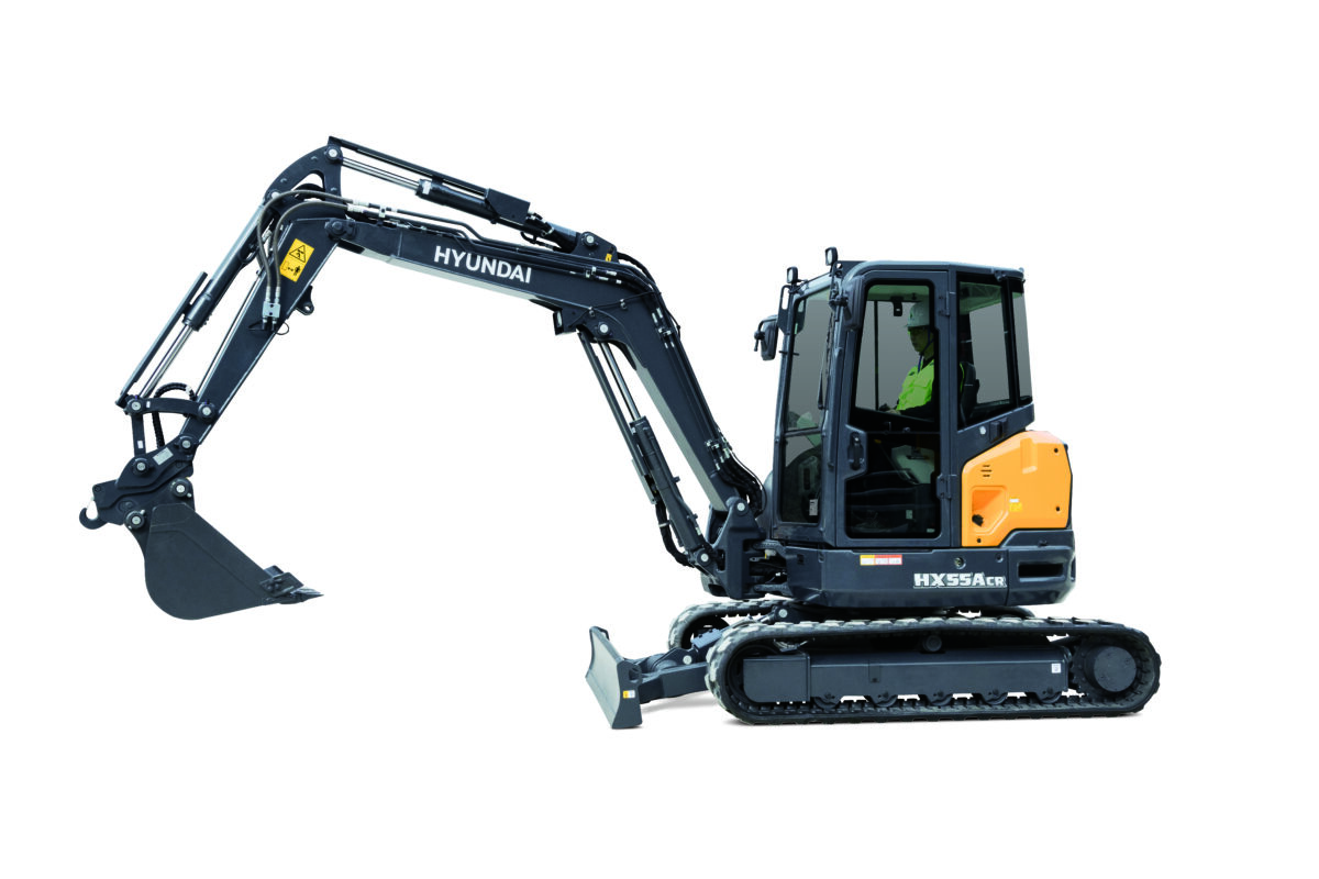 Hyundai HX55ACR Excavator - Équipements Marquis